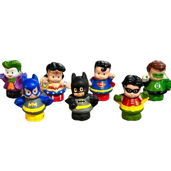 Fisher-Price | Toys | Fisher Price Little People Dc Comicssuperheroes 6 ...
